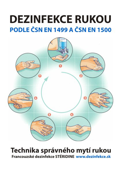 Hygienická dezinfekce rukou z Francie | DEZINFEKCE